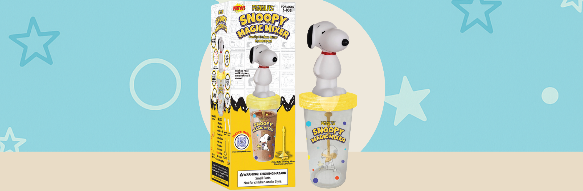 THE OFFICIAL SNOOPY MAGIC MIXER SITE – Swirly Heads